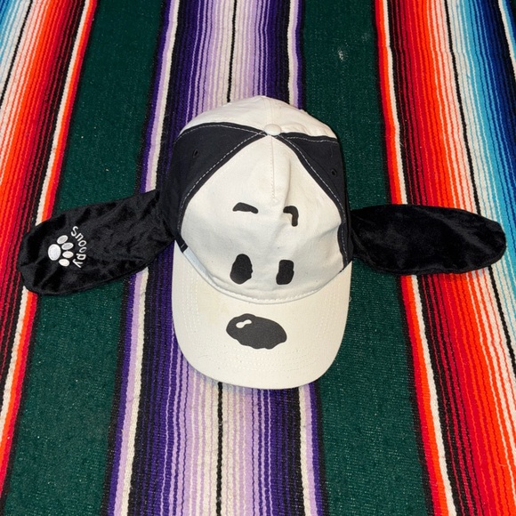 Peanuts | Accessories | Snoopy Embroidered Cosplay Dog Ear Hat Os ...